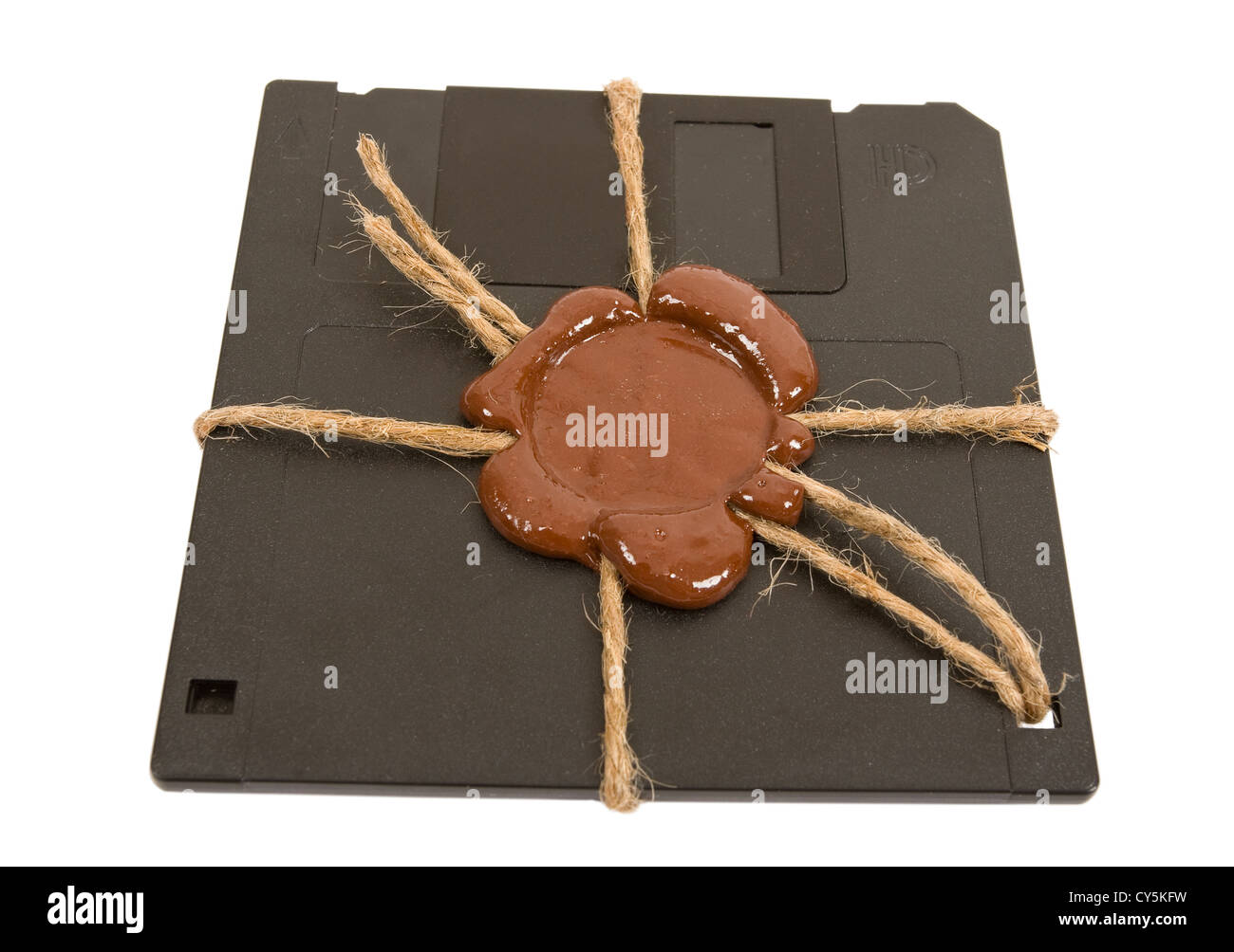 Top secret floppy disk on white background Stock Photo - Alamy