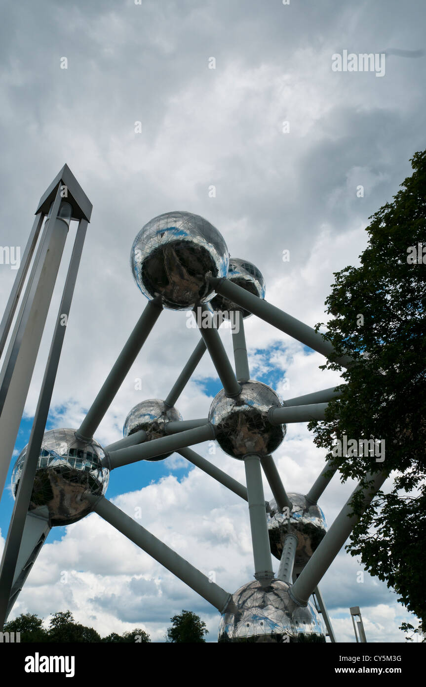 "The Atomium" monument in Brussels Belgium Stock Photo - Alamy