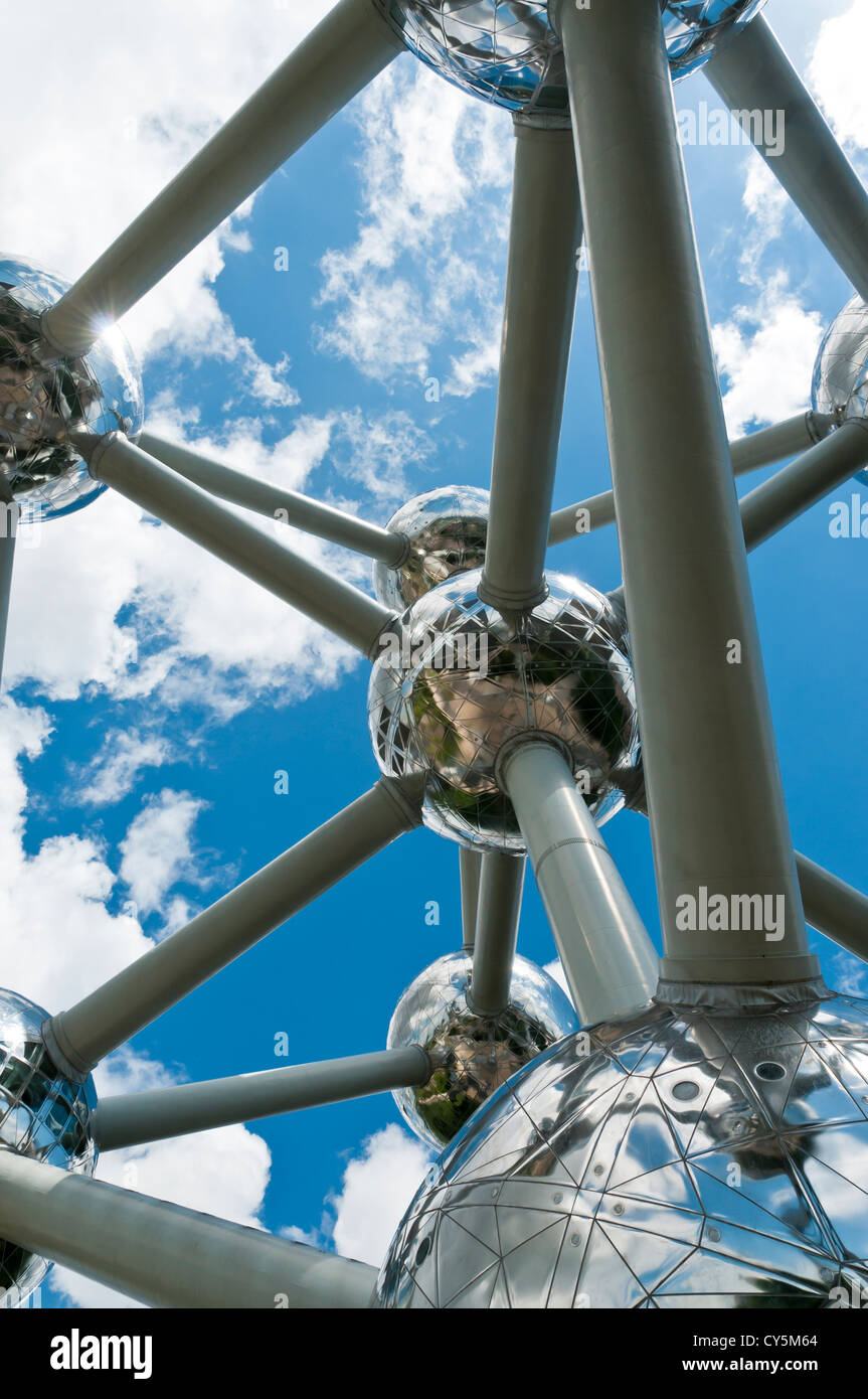 "The Atomium" monument in Brussels Belgium Stock Photo - Alamy