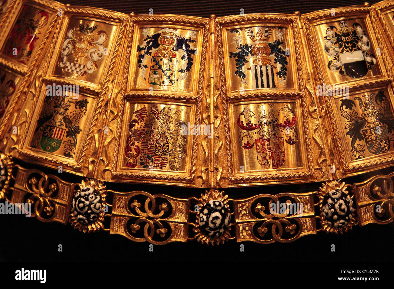 "Potence (Chain of Arms) of the Hearld of the Order of the Golden ...