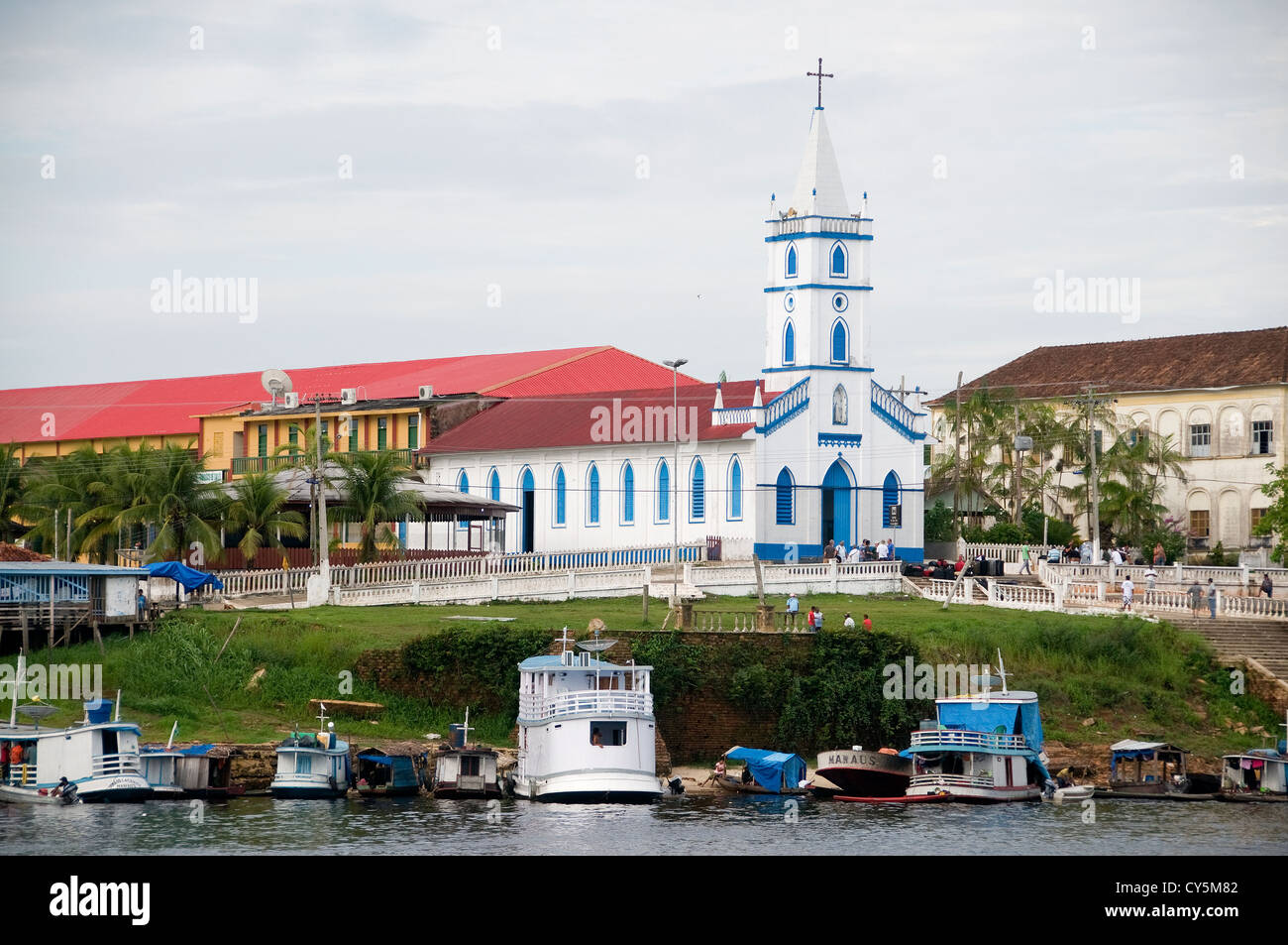 Barcelos Brazil, the "tropical fish capital of the world", lies on the ...
