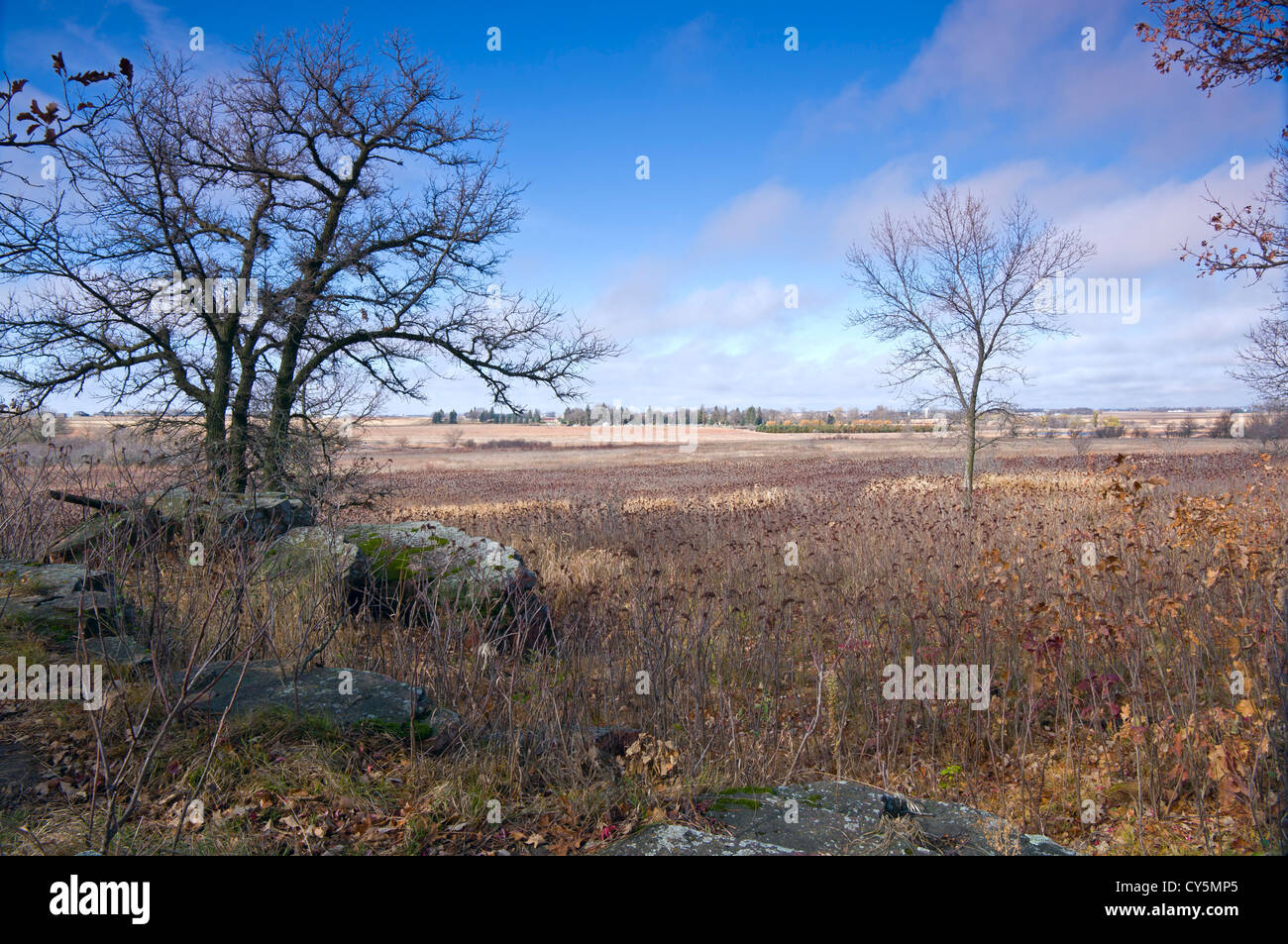 Pipestone national monument landscape prairie hi-res stock photography ...