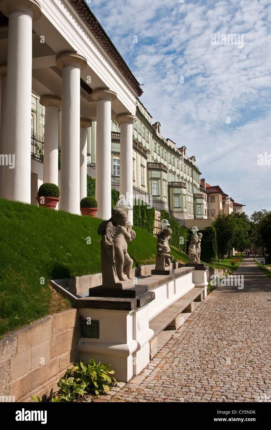 Rampart garden prague castle hi-res stock photography and images - Alamy