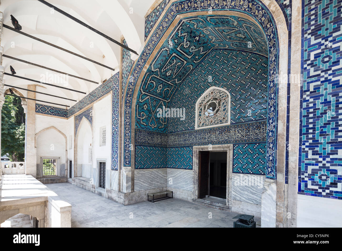 main entrance, Tiled Kiosk (Turkish: Çinili Köşk) pavilion, Topkapı ...