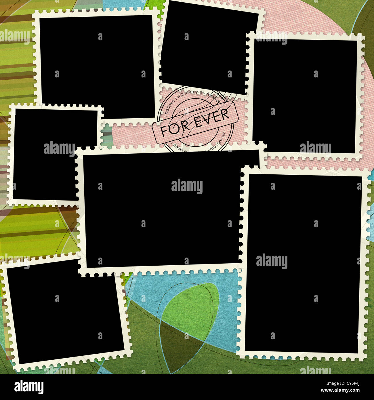 Blank Postage Stamp background Stock Photo - Alamy