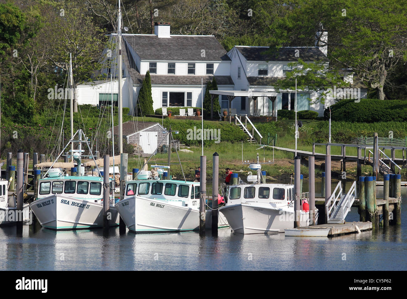 Wychmere harbor cape cod hi-res stock photography and images - Alamy