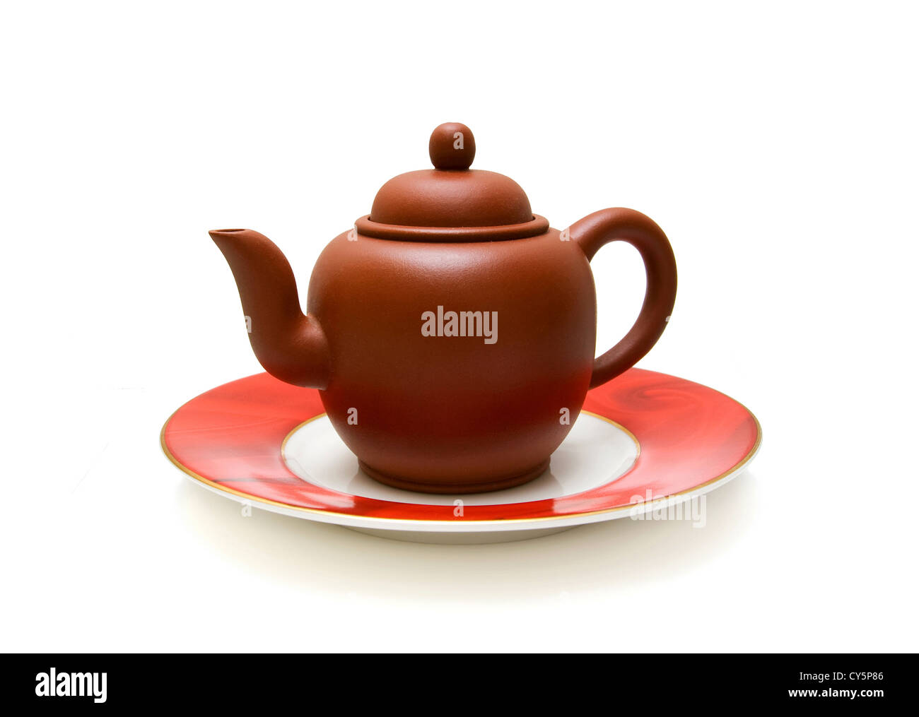 Traditional eastern teapot on Cut Out Stock Images & Pictures - Alamy