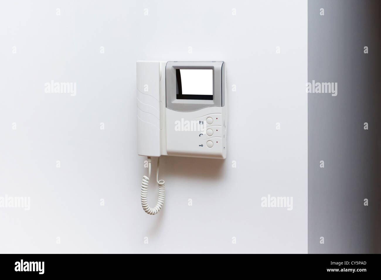 Included intercom in the Interior Stock Photo - Alamy