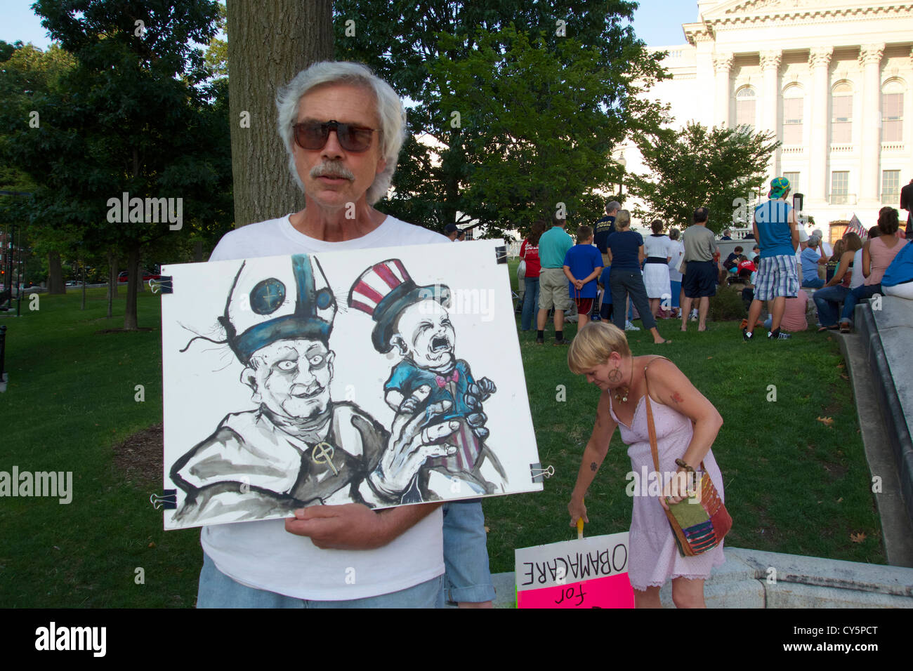 Dressed as uncle sam hi-res stock photography and images - Alamy