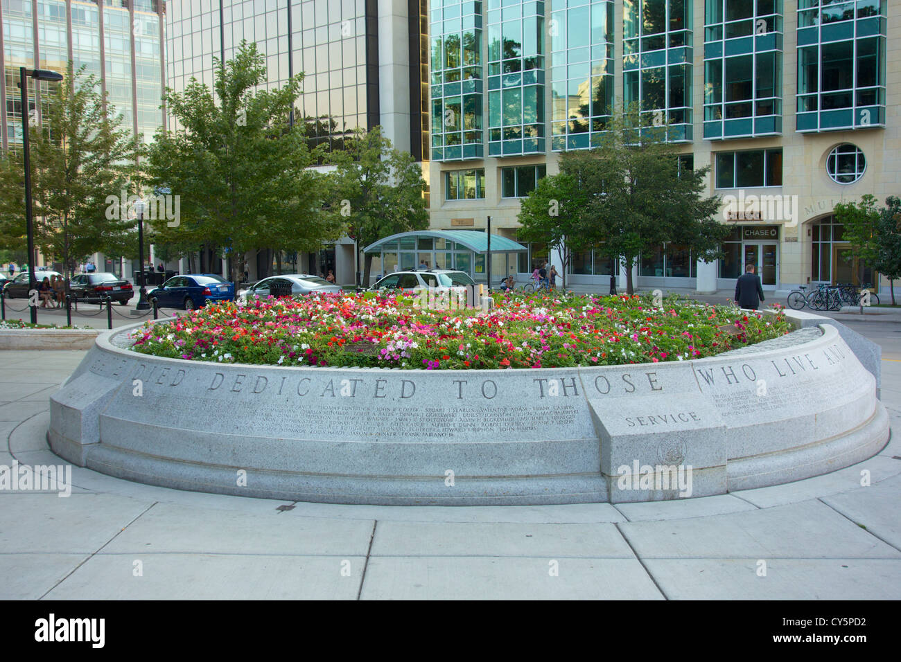 Wisconsin Law Enforcement Memorial. State Capitol grounds, Madison ...