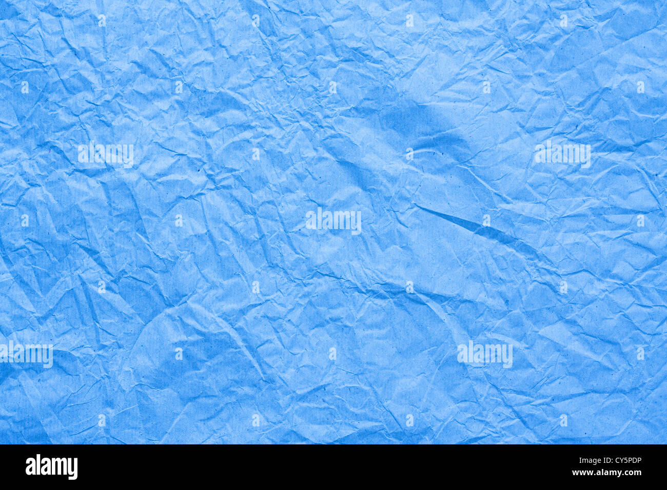 Blue wrinkled paper background Stock Photo - Alamy