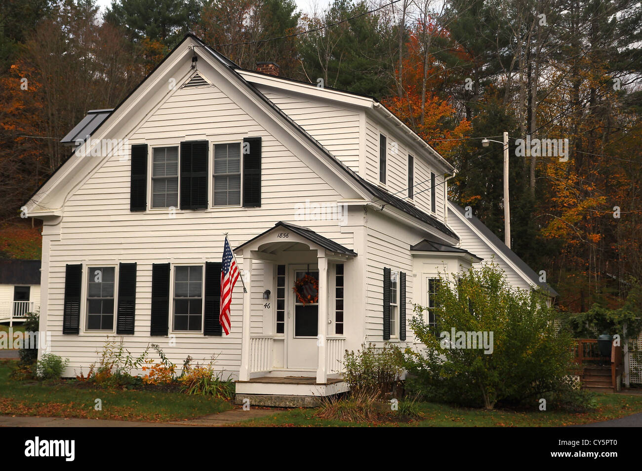 Newfane vermont autumn fall hi-res stock photography and images - Alamy
