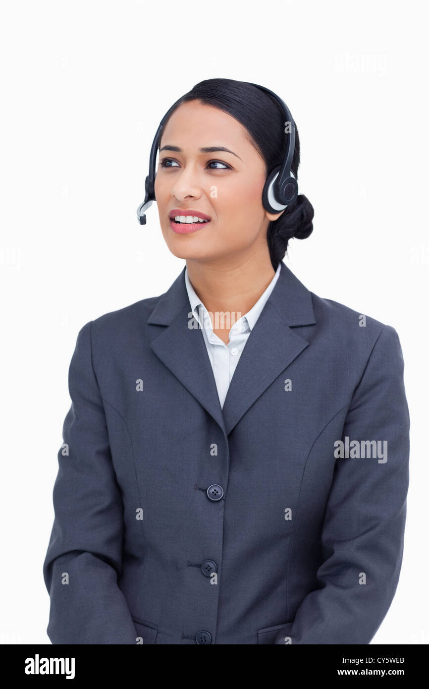 Call center agent and black woman hi-res stock photography and images ...