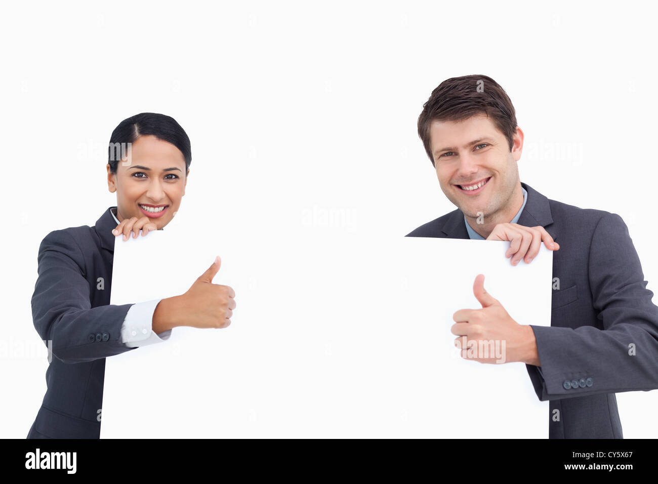 Blank business close up Cut Out Stock Images & Pictures - Alamy