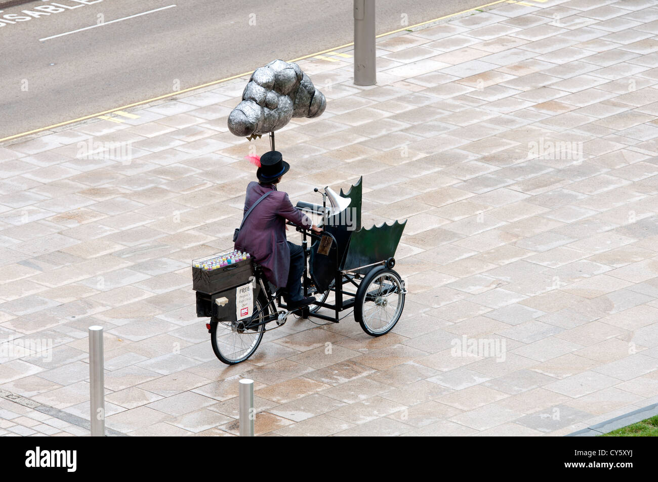Man rsc promotional tricycle waterside hi-res stock photography and ...