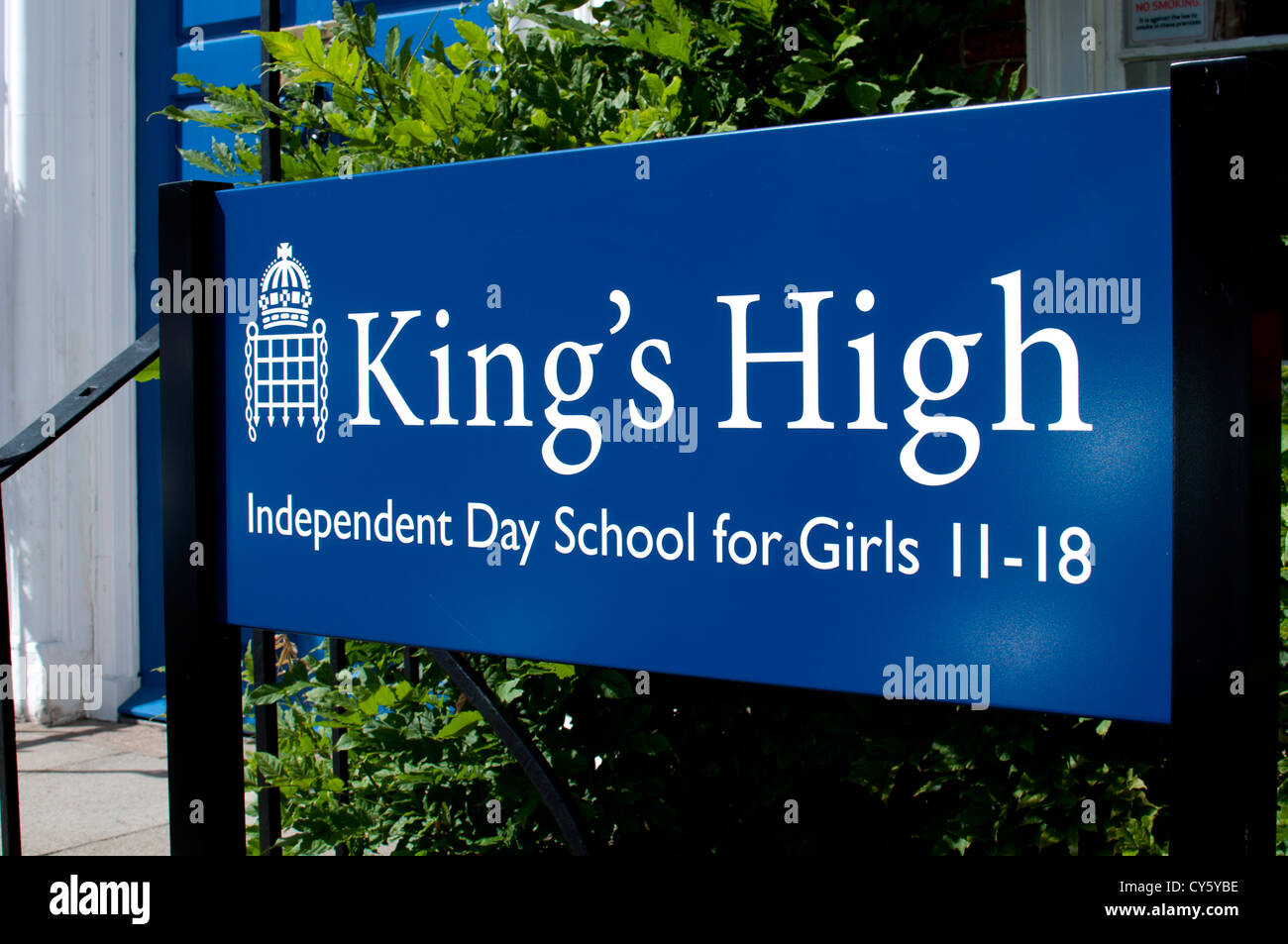 King`s High School sign, Warwick, UK Stock Photo - Alamy