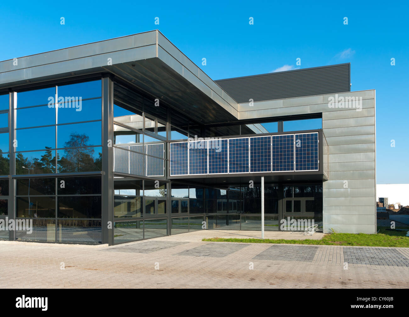 Photovoltaic panels office hi-res stock photography and images - Alamy