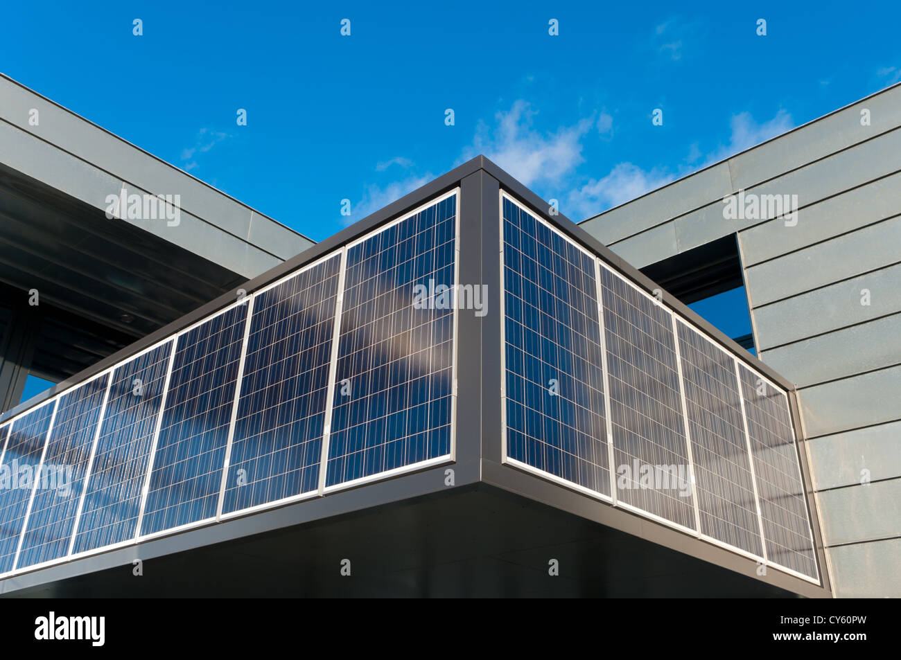 Photovoltaic panels office hi-res stock photography and images - Alamy