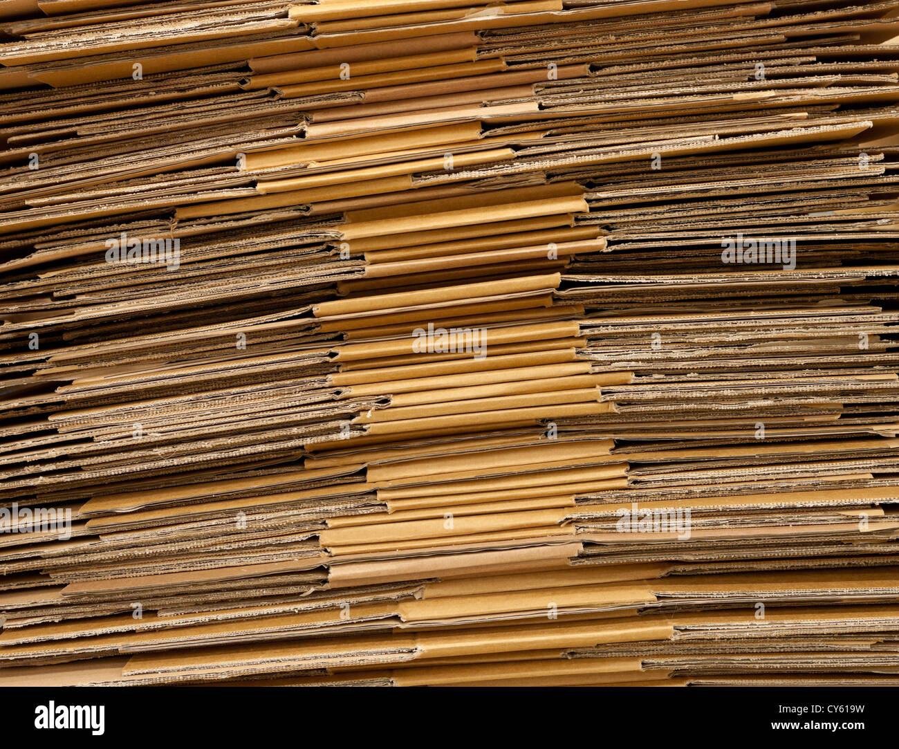 stack of folded cartboard boxes Stock Photo - Alamy