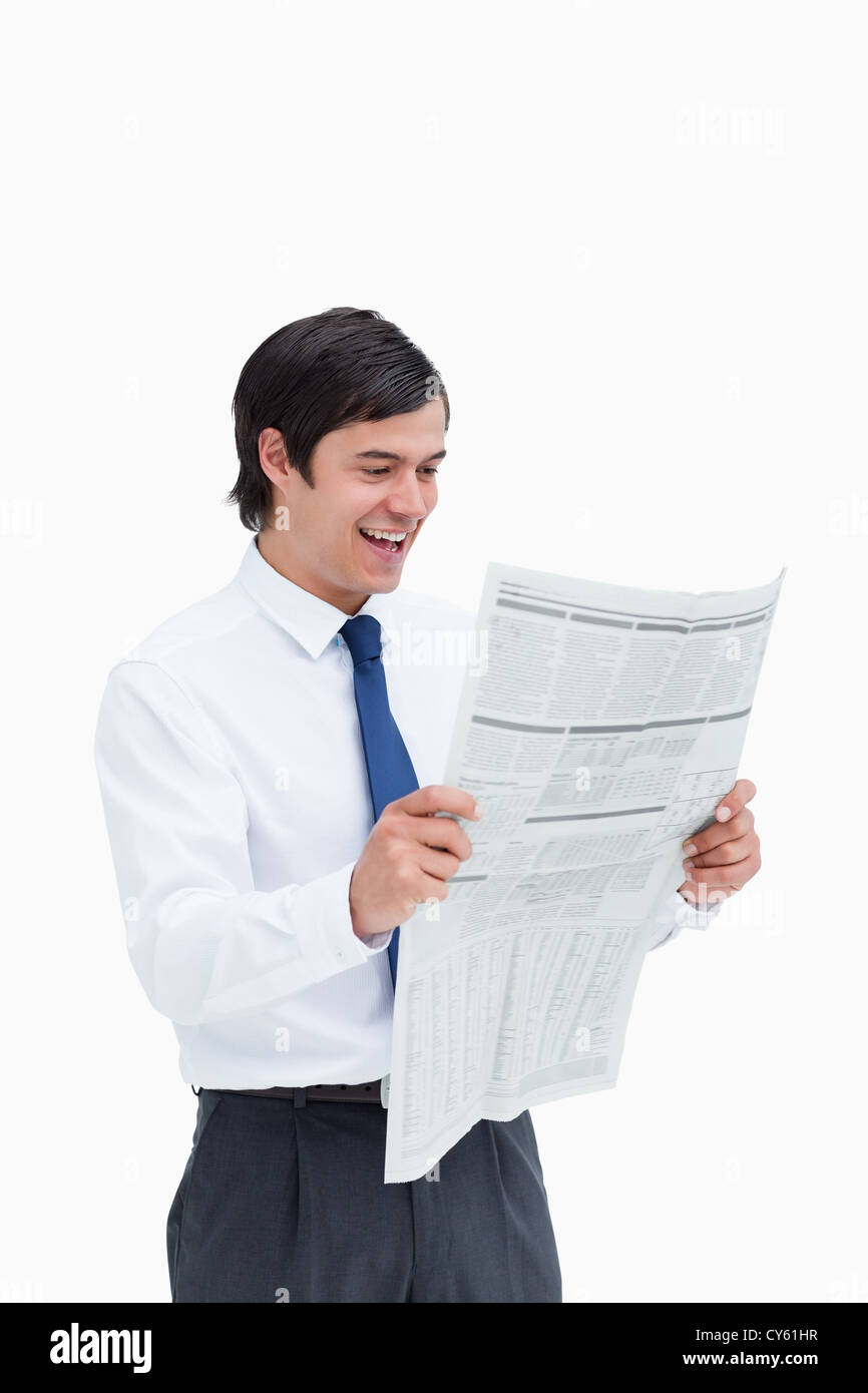 News smiling hi-res stock photography and images - Alamy