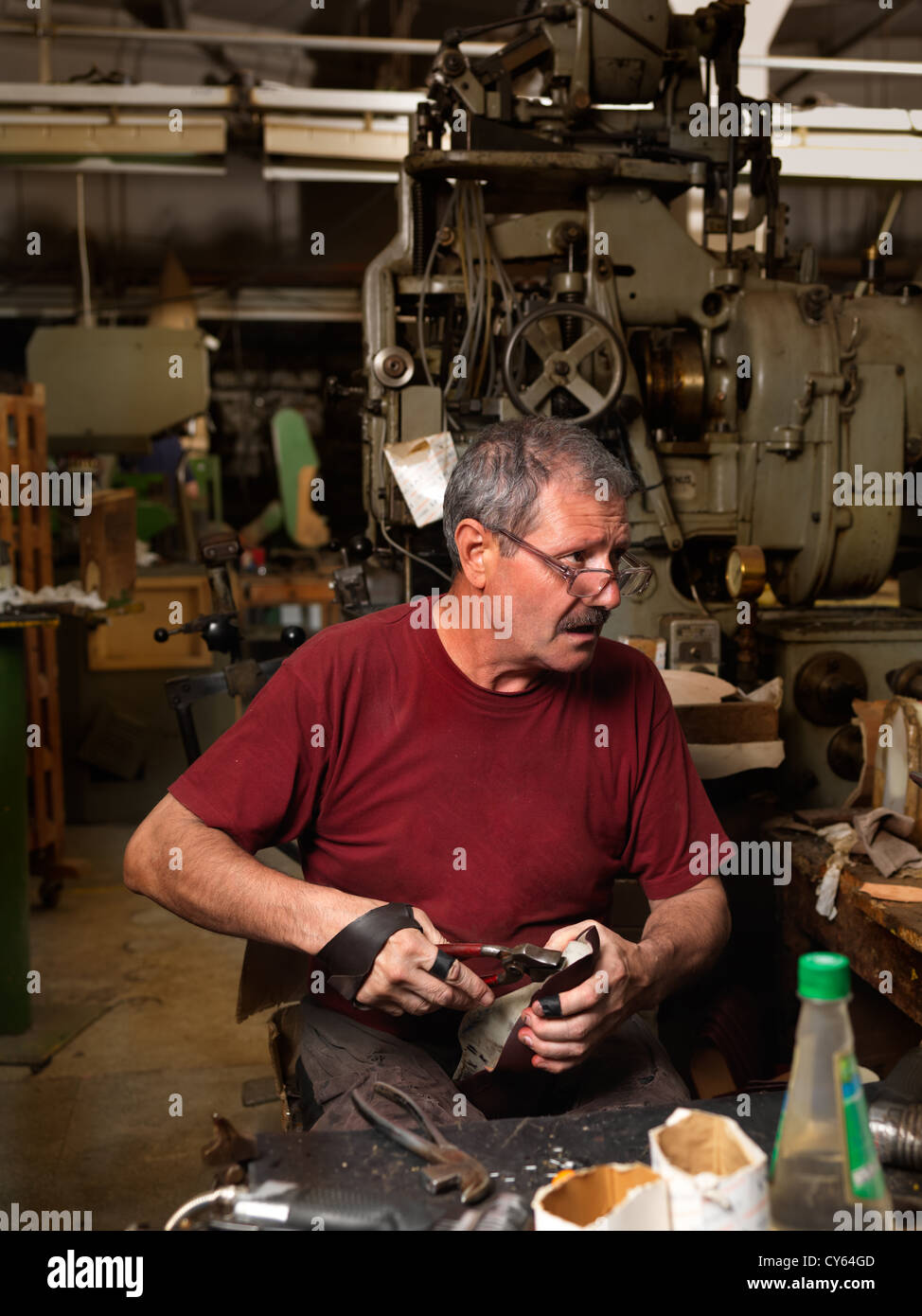 Pasting machine hi-res stock photography and images - Alamy