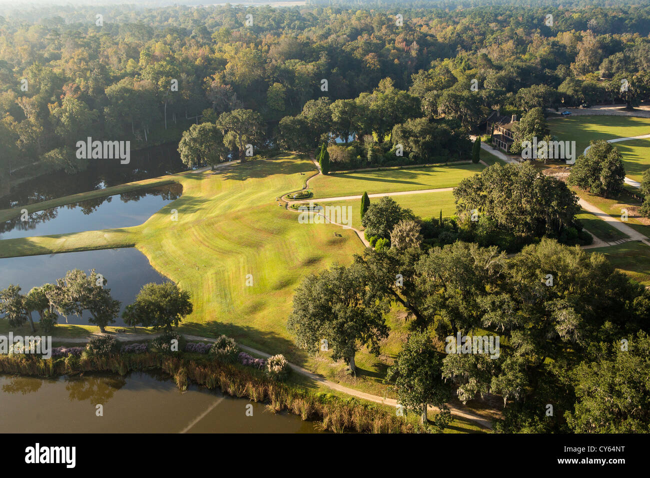 Middleton place aerial hi-res stock photography and images - Alamy