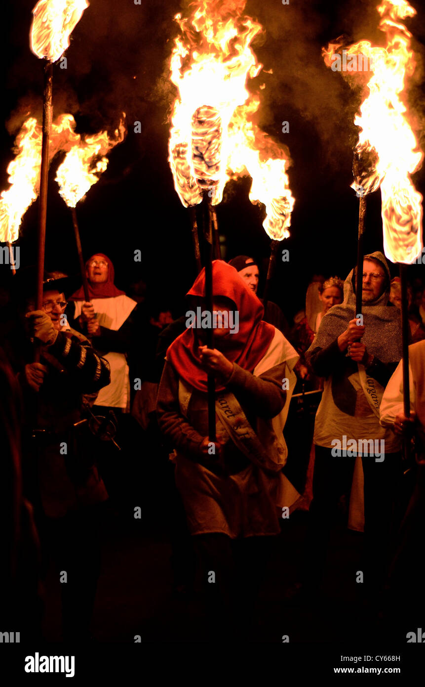 Dunster by candlelight hi-res stock photography and images - Alamy