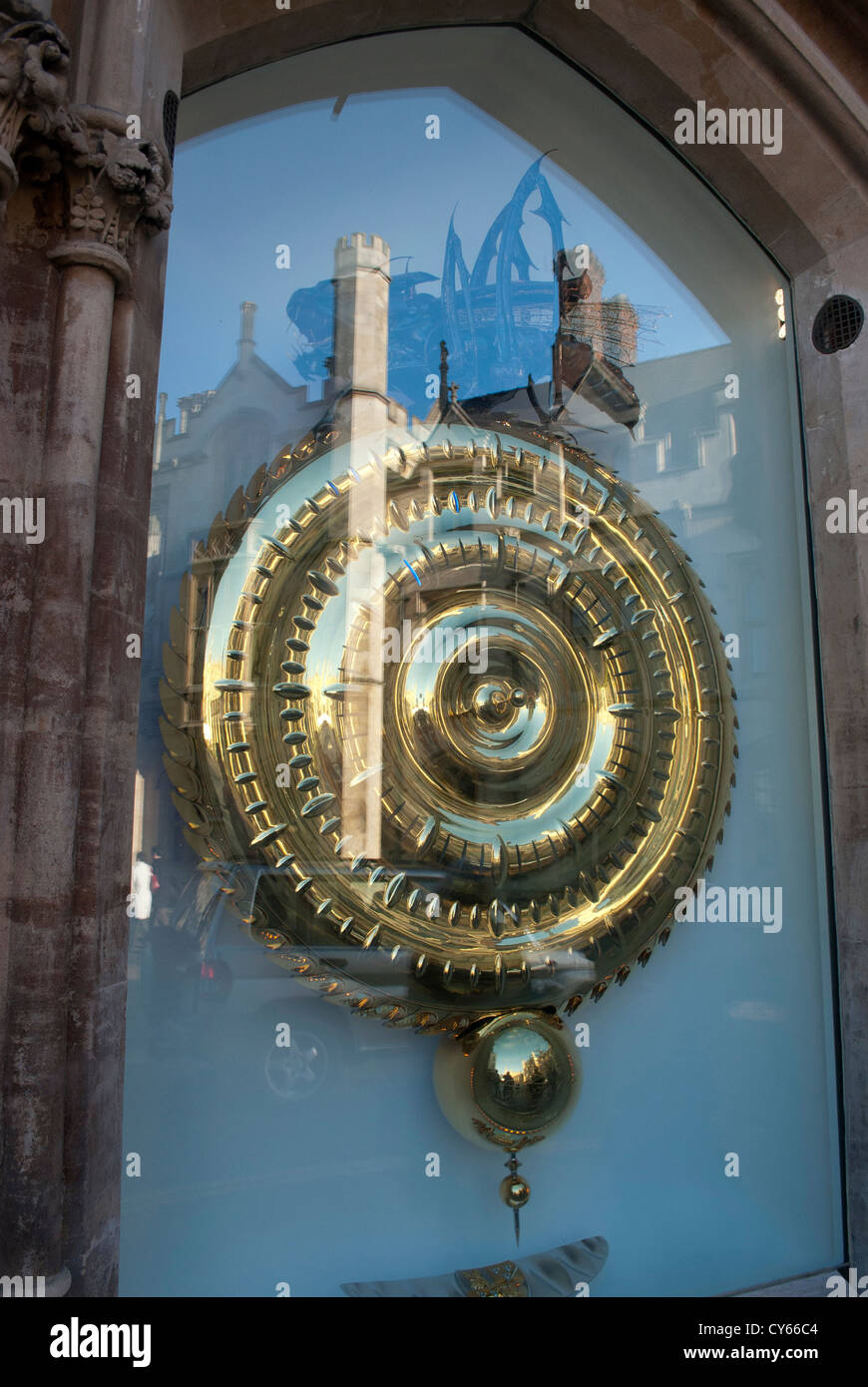 Corpus christi gold clock cambridge hi-res stock photography and images ...