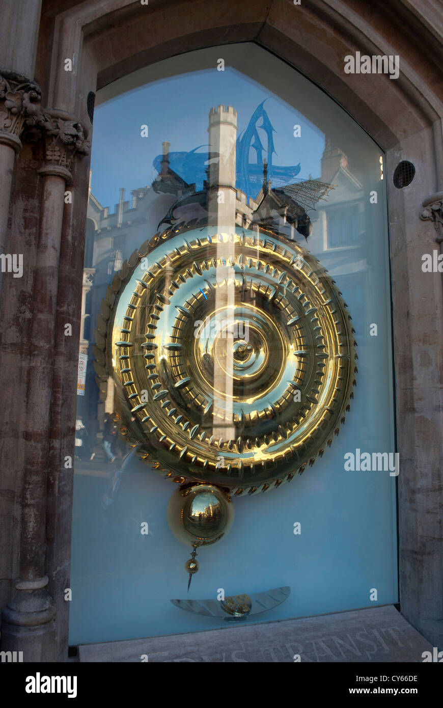 Corpus christi gold clock cambridge hi-res stock photography and images ...