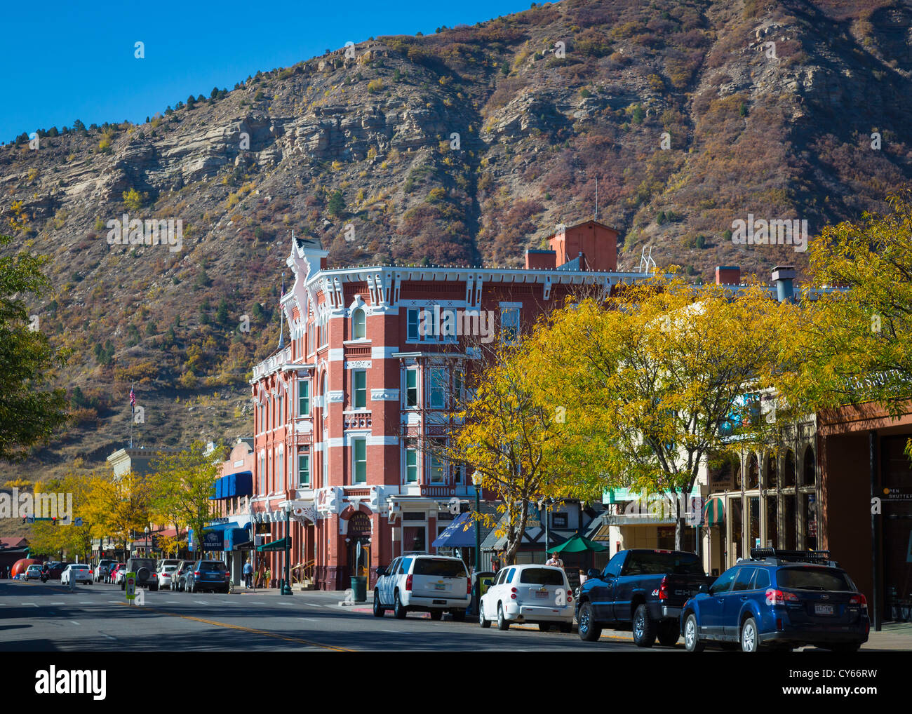 Strater Hotel on Main Avenue in Durango, Colorado Stock Photo - Alamy