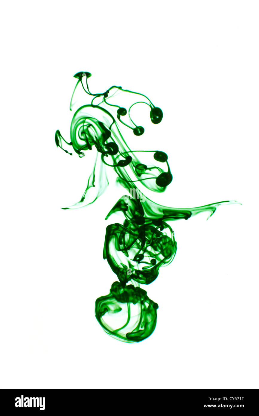 smoke wave ink in water abstract background Stock Photo - Alamy