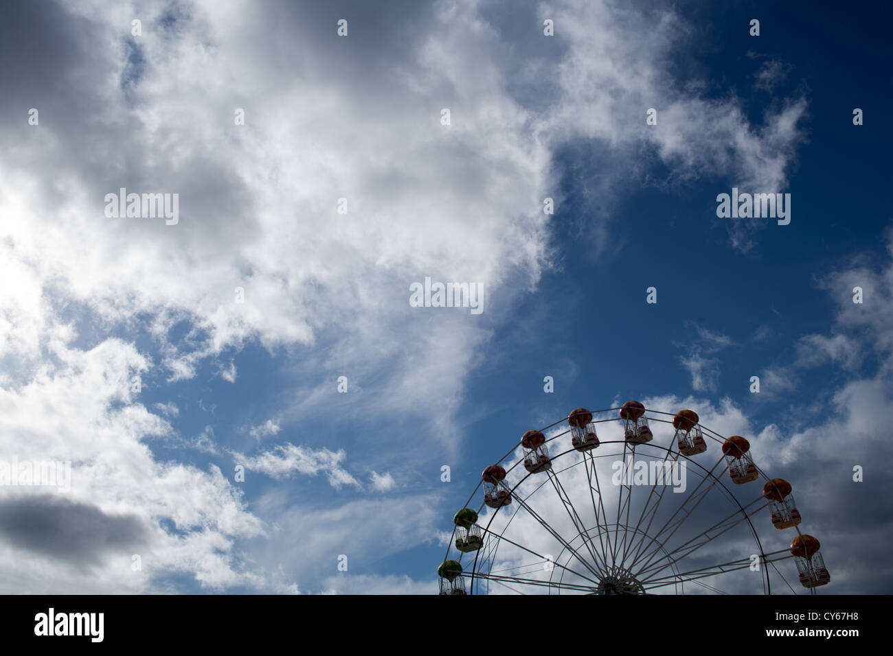 Big wheel at Codonas amusement park in Aberdeen Stock Photo - Alamy