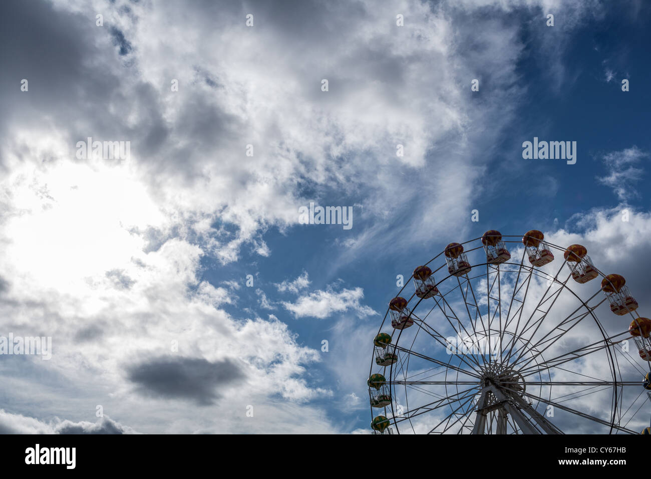 Big wheel at Codonas amusement park in Aberdeen Stock Photo - Alamy