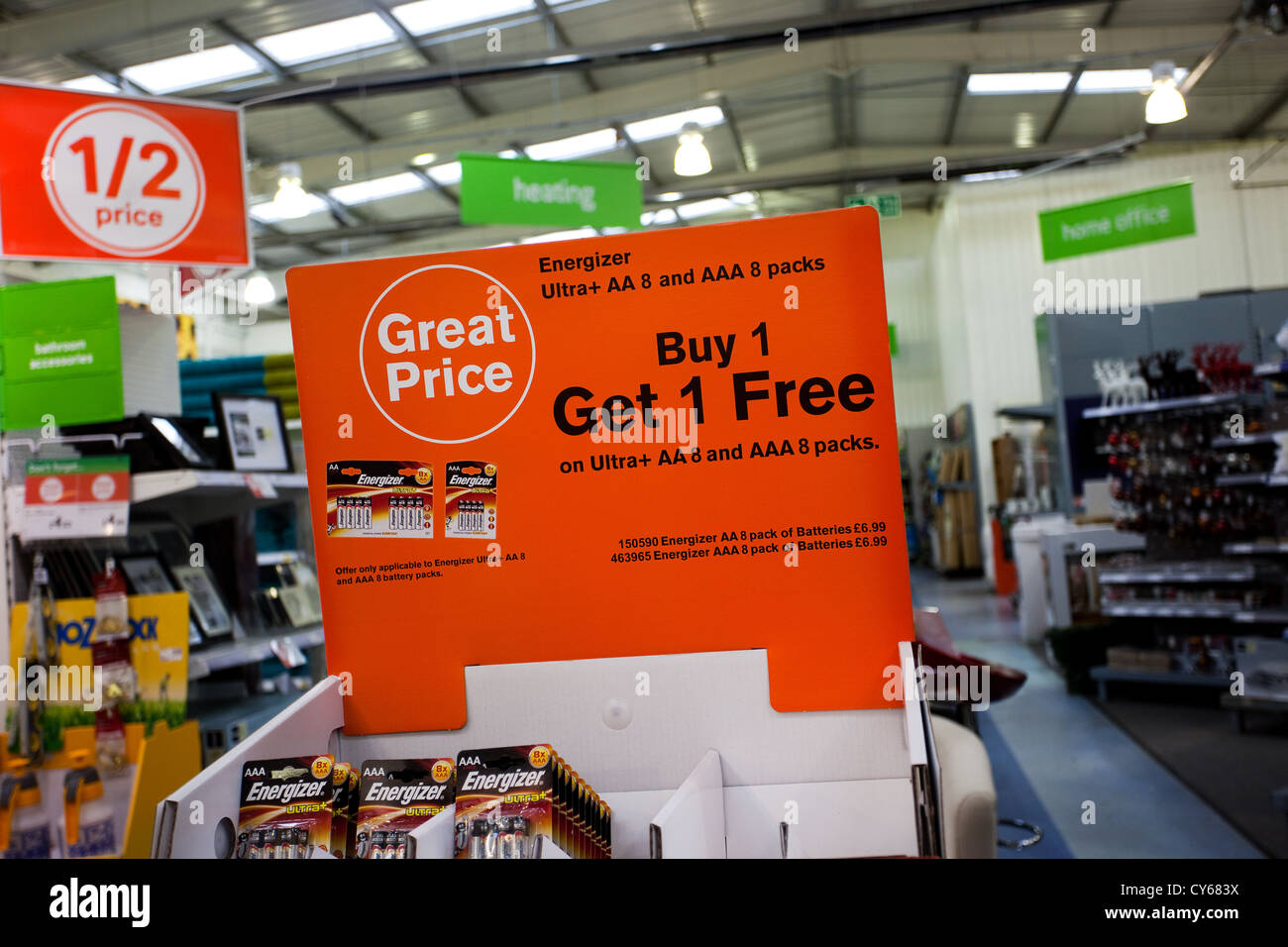 Bogof offer advertisement hi-res stock photography and images - Alamy