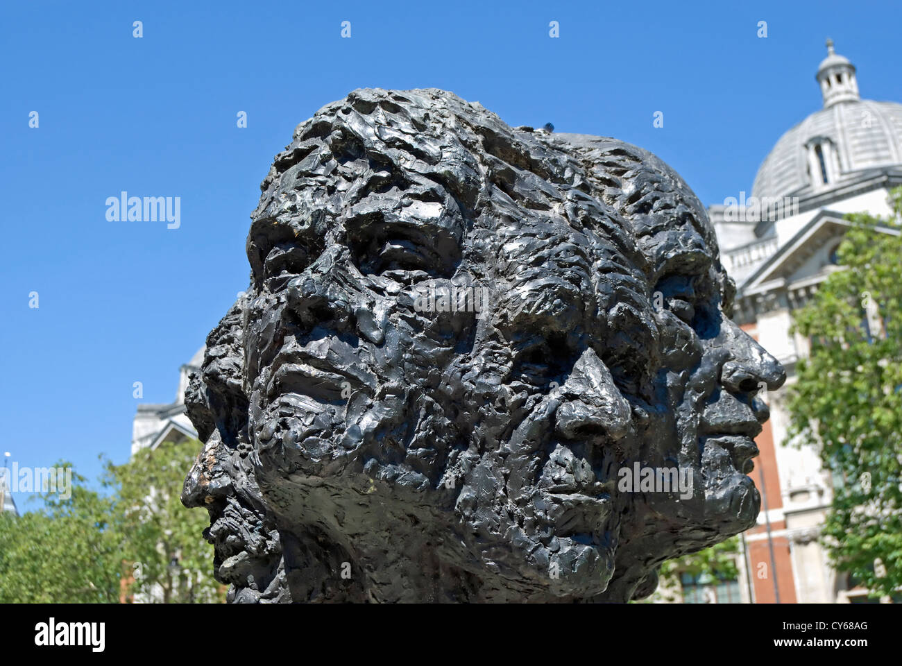 detail of twelve responses to tragedy, a sculpture by angela conner ...