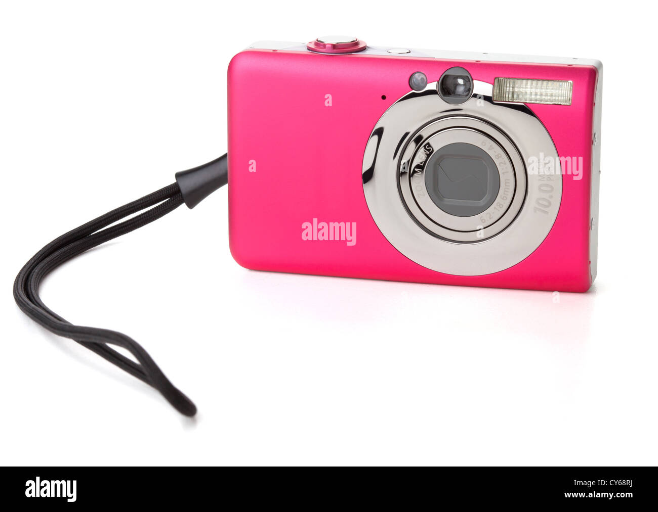 Compact digital camera. Isolated on white background Stock Photo - Alamy