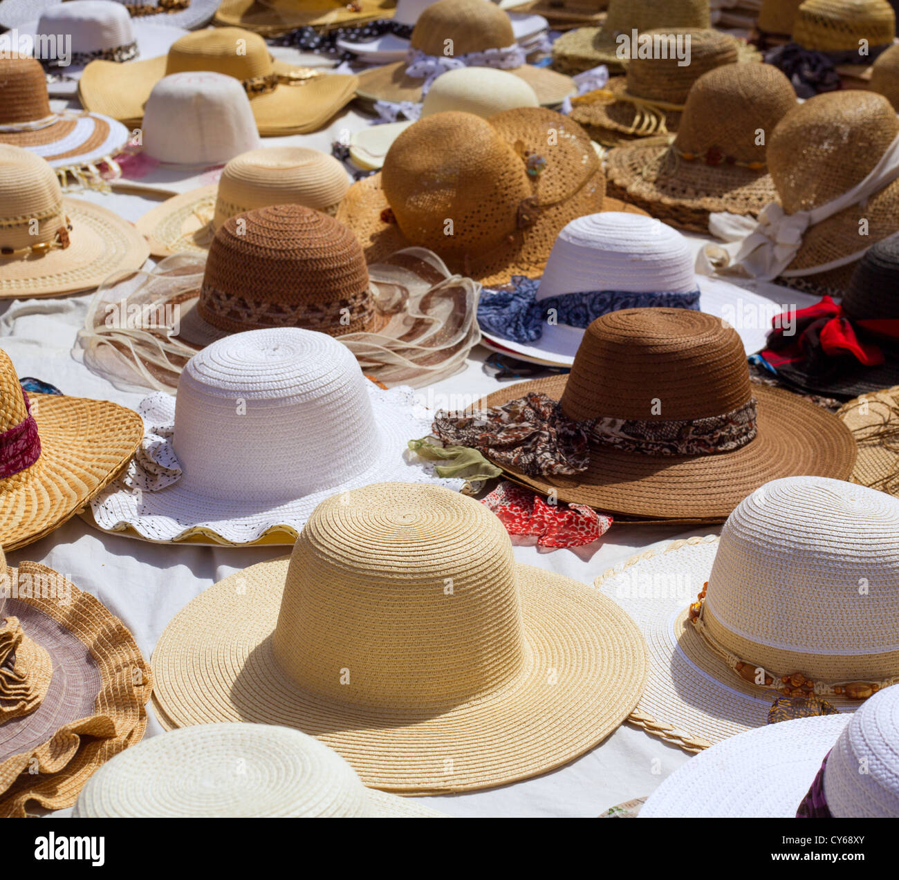 Cotton hats hi-res stock photography and images - Alamy