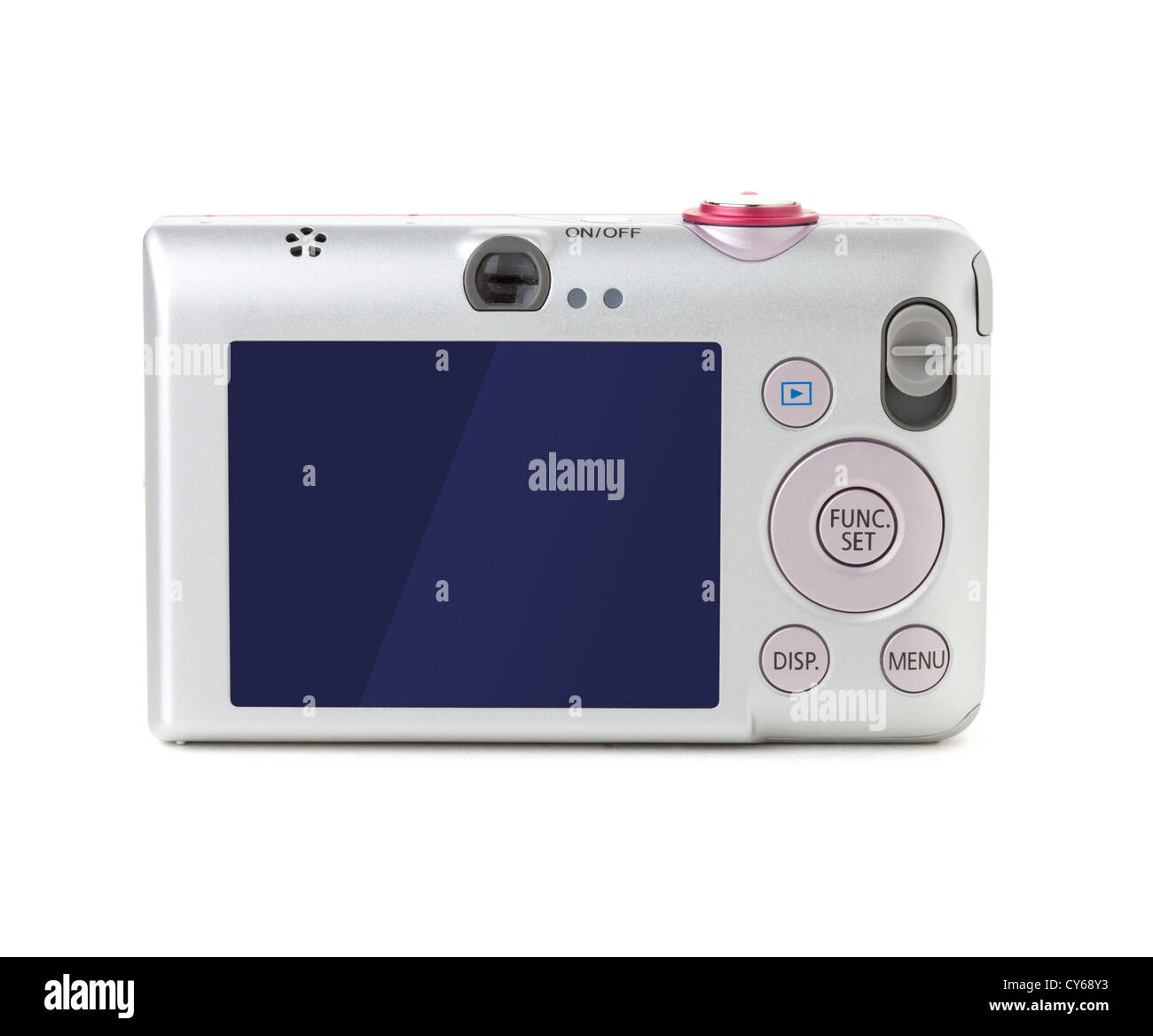 Compact digital camera. Isolated on white background Stock Photo - Alamy