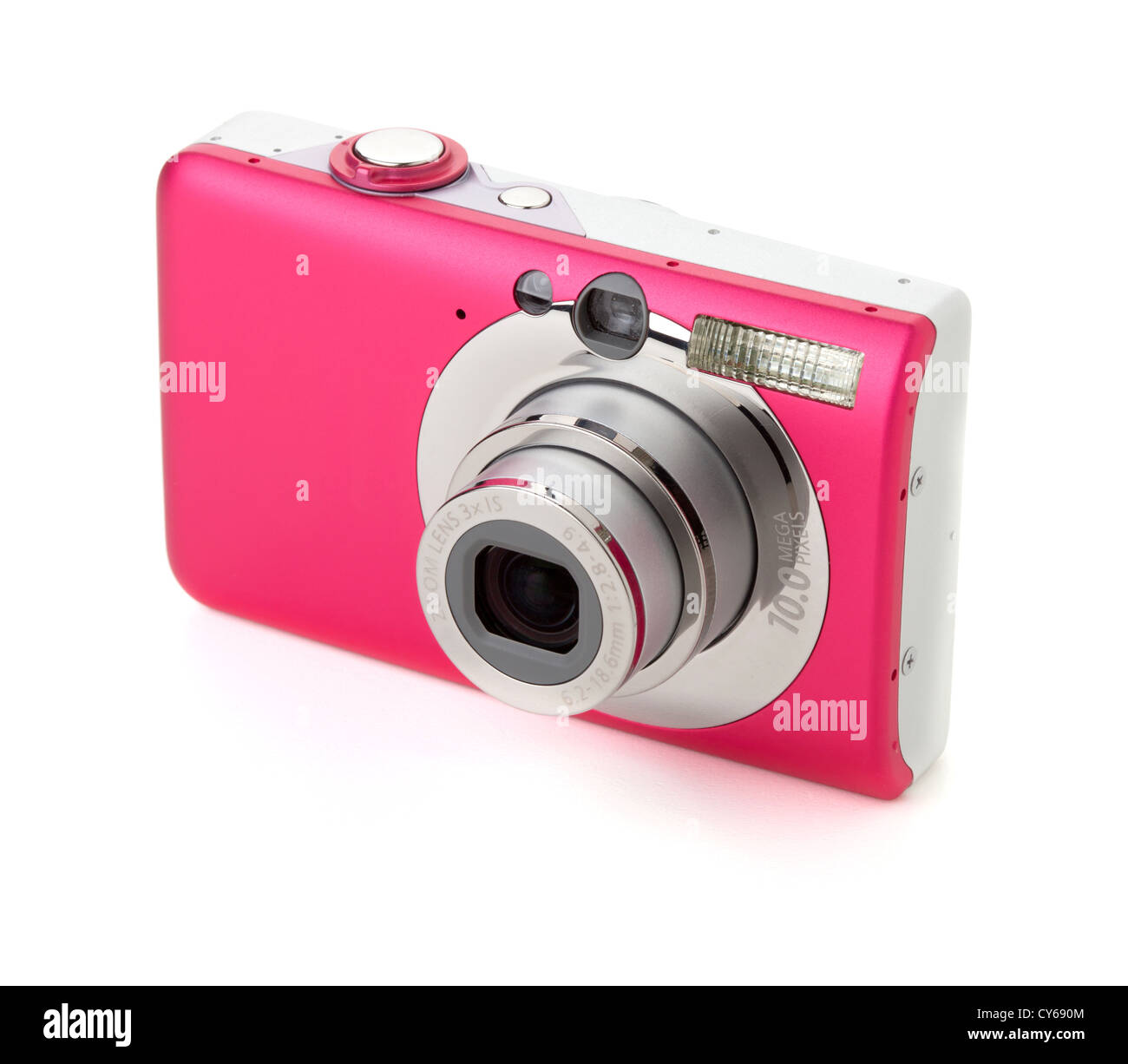 Compact digital camera. Isolated on white background Stock Photo - Alamy