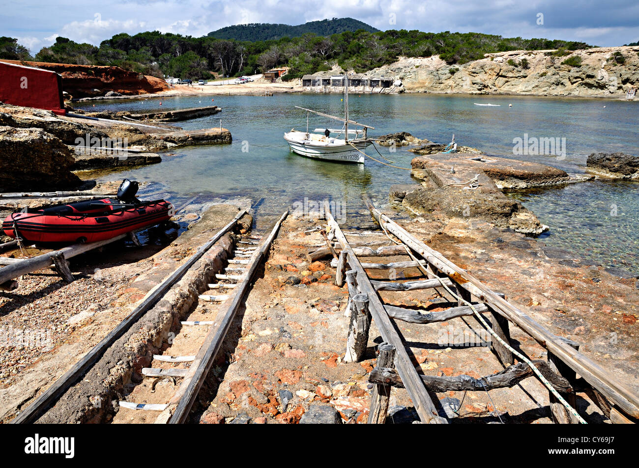 Es pou des Lleo. Ibiza, Balearic Islands, Spain Stock Photo - Alamy