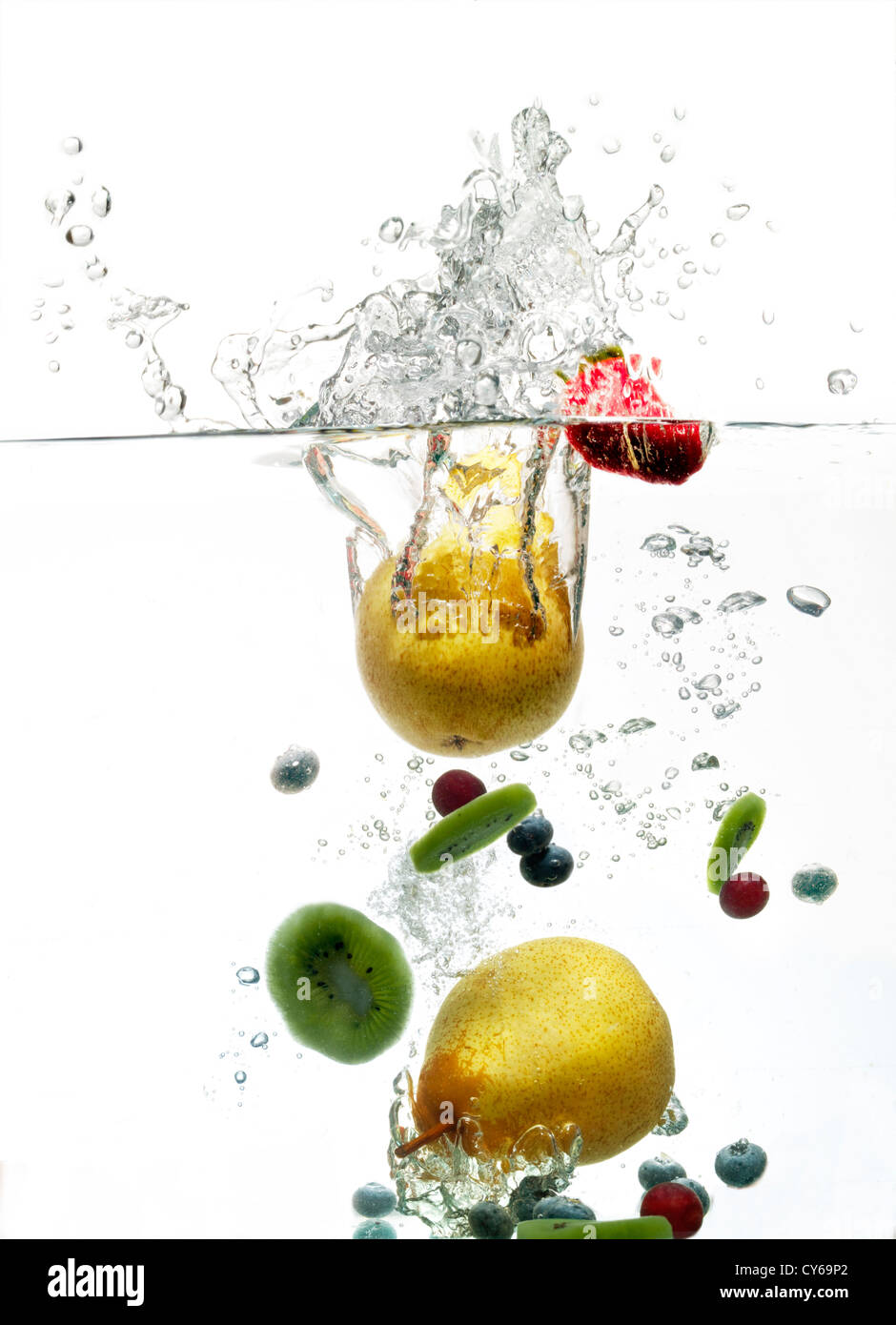 Fruit splash hi-res stock photography and images - Alamy