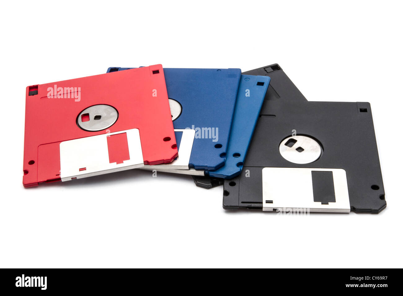Old retro computer disc copy Cut Out Stock Images & Pictures - Alamy