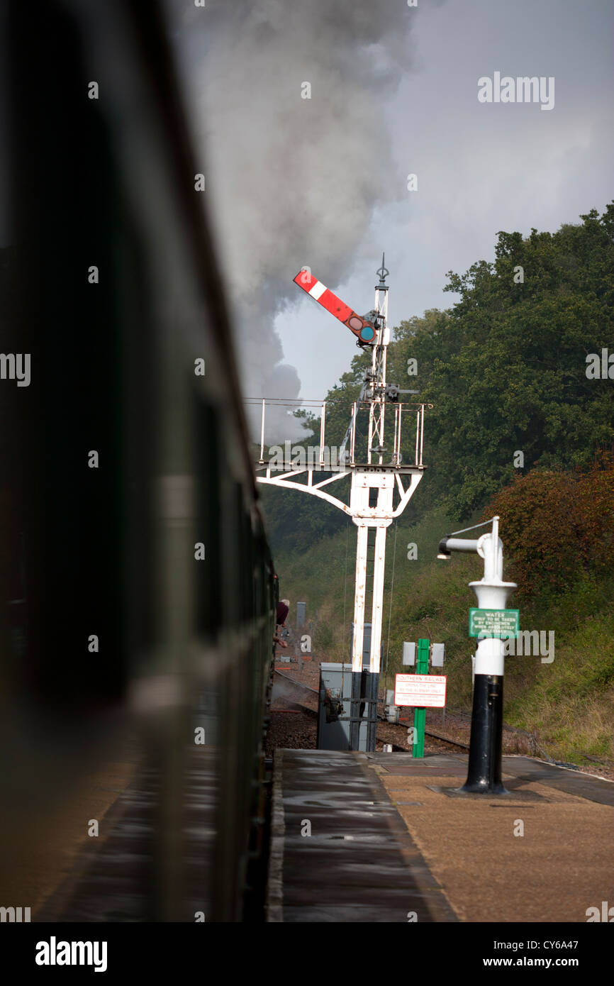 Bluebell railway line, Sussex, England Stock Photo - Alamy