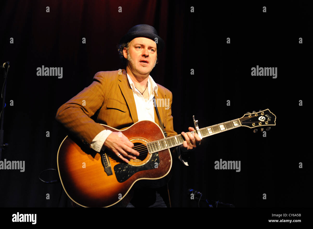 Michael Weston King singer songwriter performing at the Birchmeadow ...