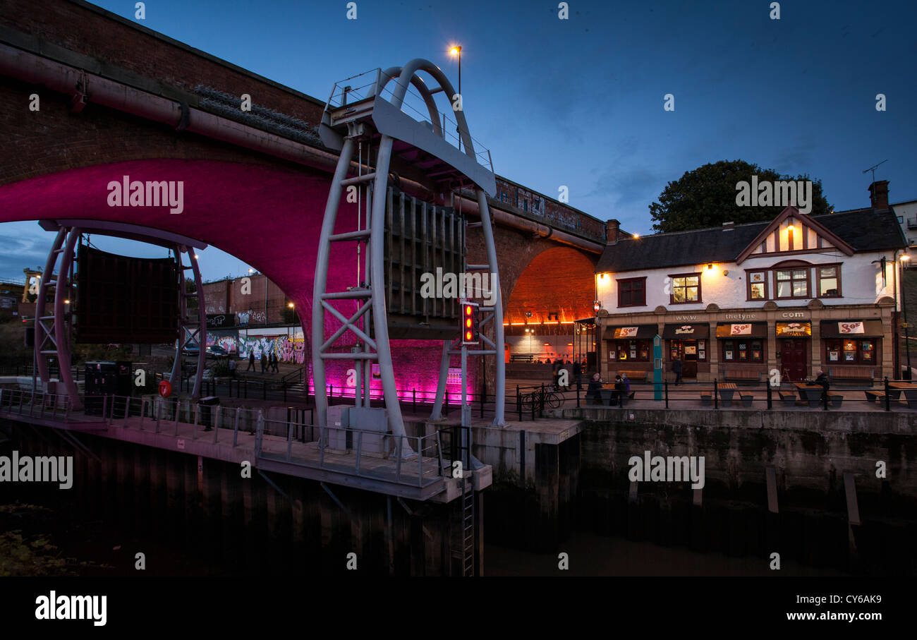 Viaduct Newcastle Tyneside Stock Photo - Alamy