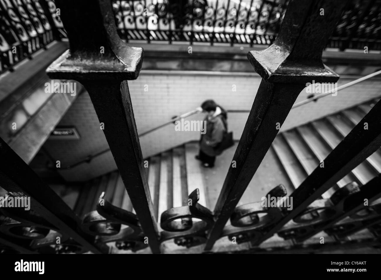 Underground steps hi-res stock photography and images - Alamy
