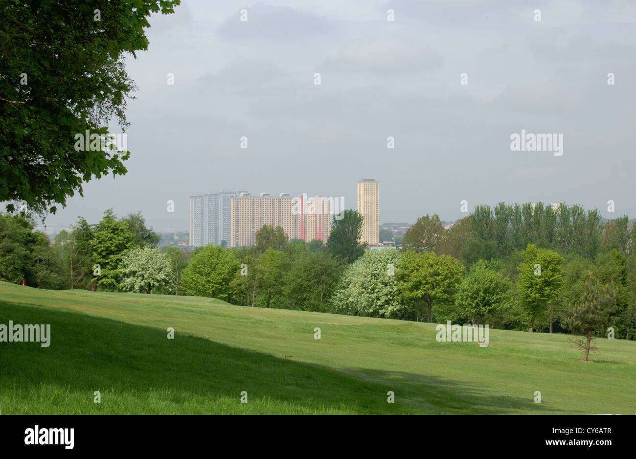 Glasgow red road flats hi-res stock photography and images - Alamy