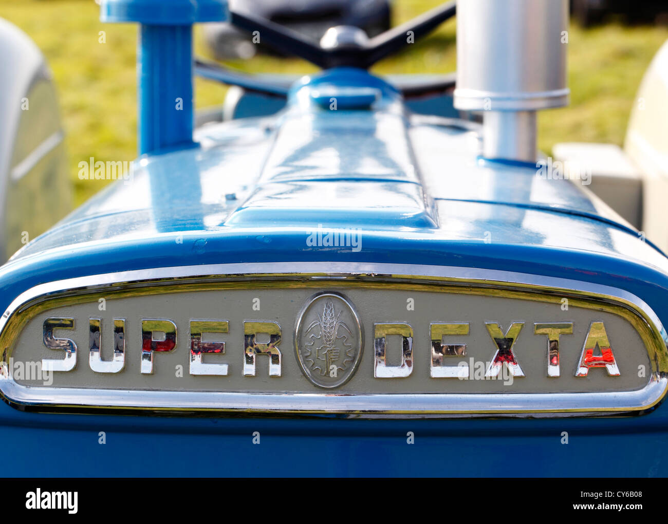 super dexta tractor Stock Photo - Alamy