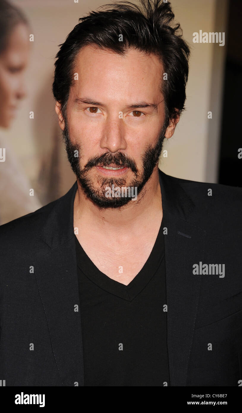 KEANU REEVES US film actor in October 2012. Photo Jeffrey Mayer Stock ...