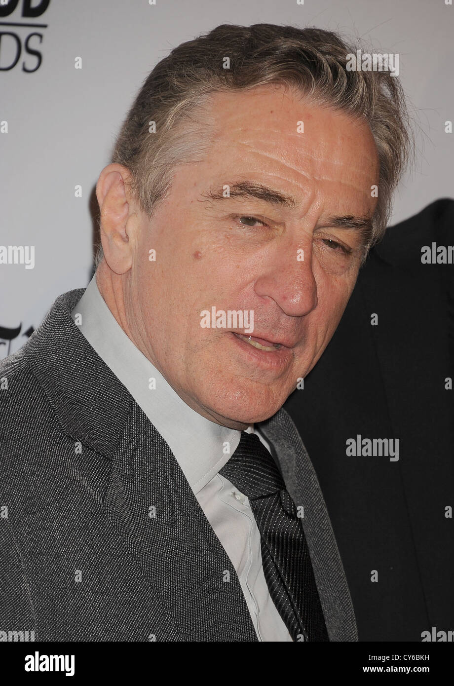 ROBERT DE NIRO US film actor in October 2012. Photo Jeffrey Mayer Stock ...